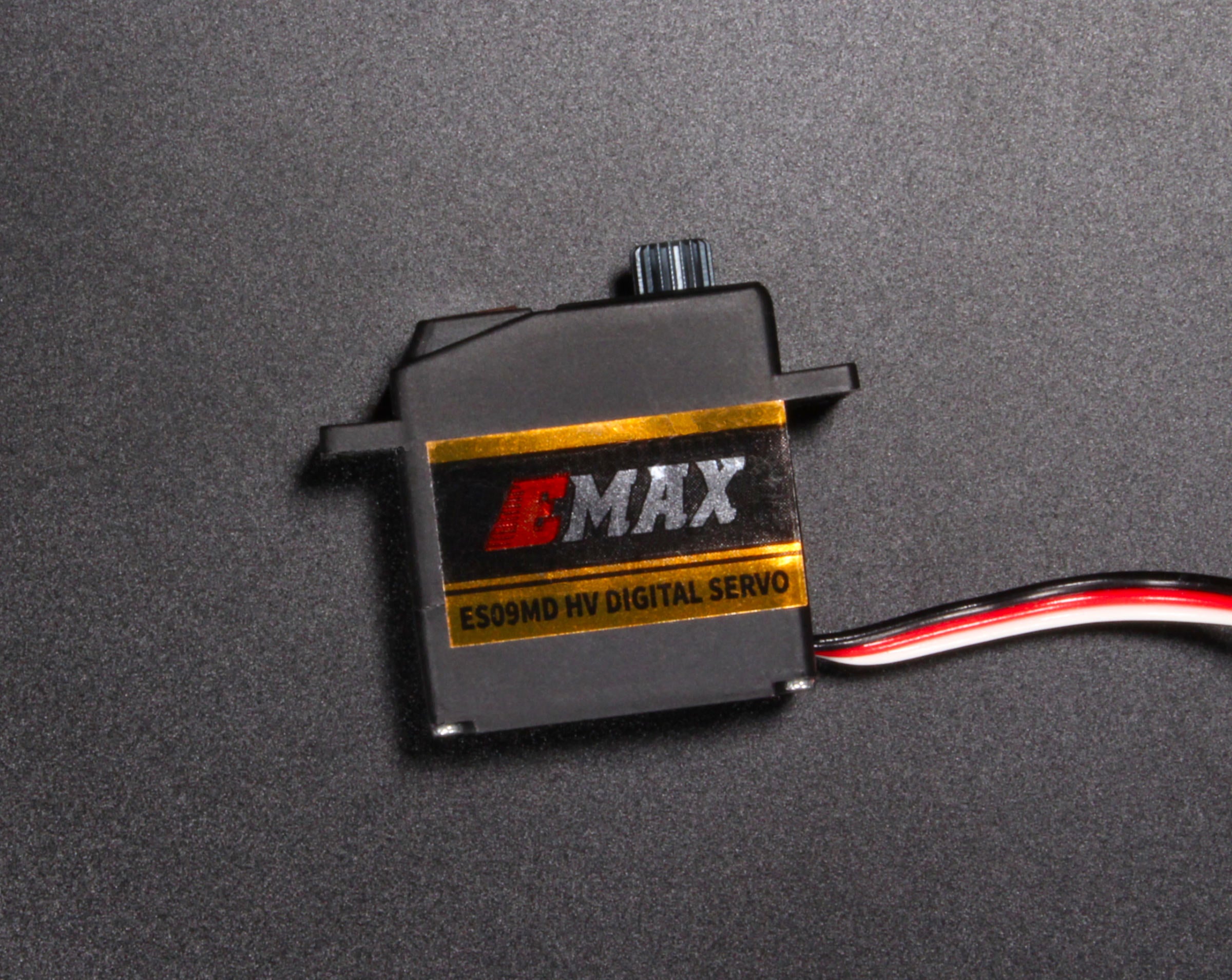 Emax ES09MD Servo - 2.6Kg (36.11 oz in), .08/sec - 14.8 Grams – Aloft ...