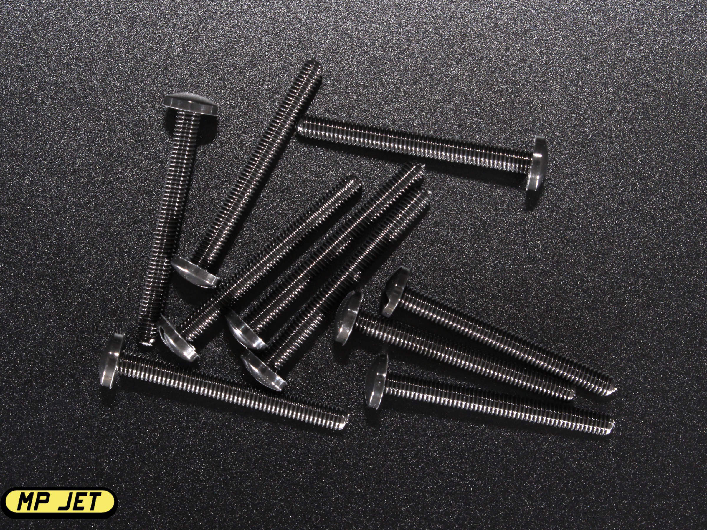 MP Jet Nylon Screws / M2.5 x 25mm / 10 pcs – Aloft Hobbies