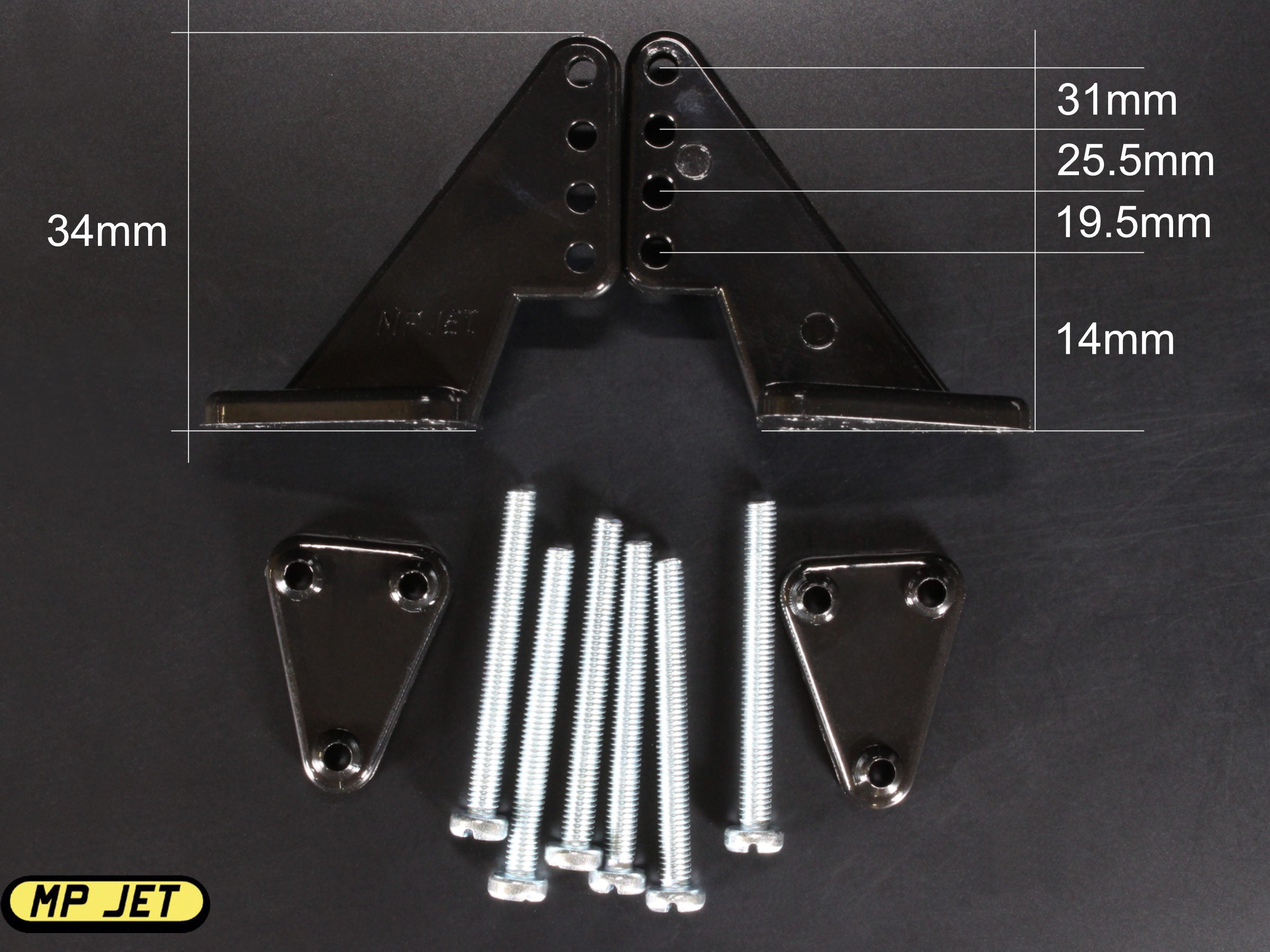 MP Jet Large Control Horn / 2.5mm dia Holes – Aloft Hobbies
