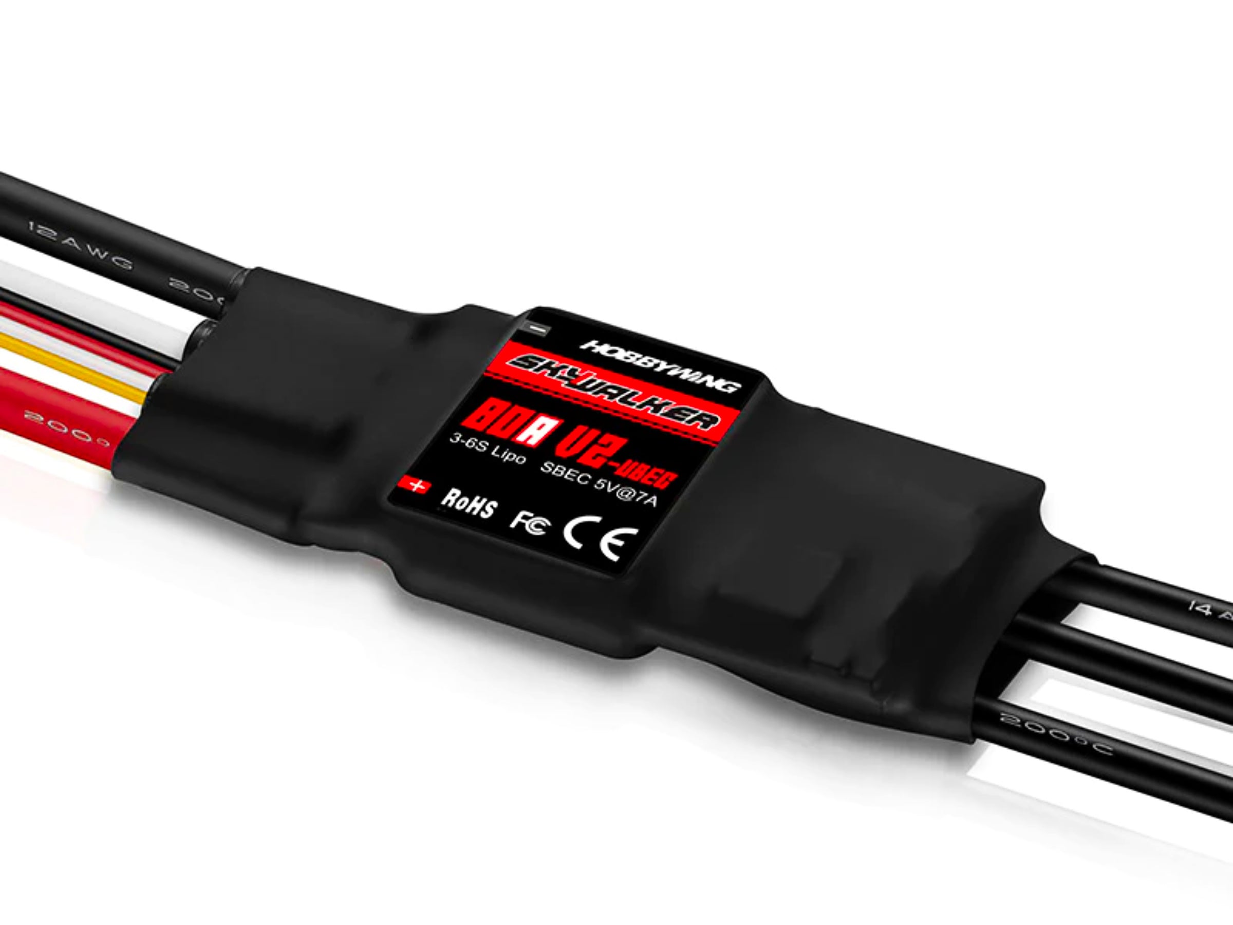 HobbyWing Skywalker 80A ESC V2 – Aloft Hobbies