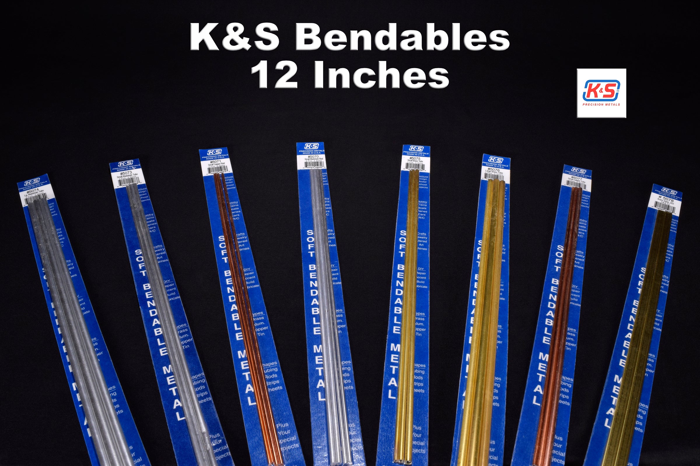 K&S Bendable Brass Rod 1/16 and 3/64 2pcs. Each – Aloft Hobbies