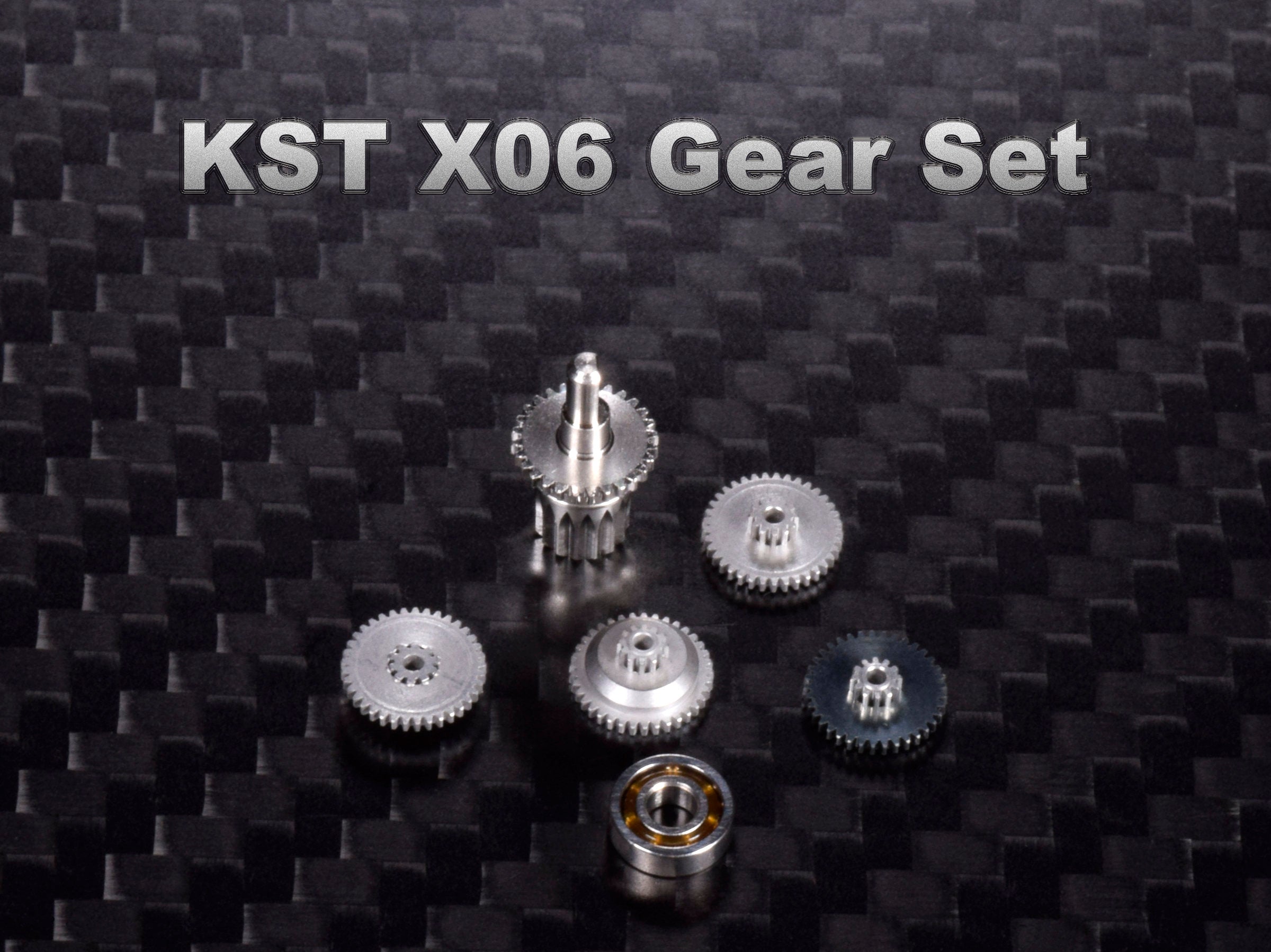 KST X06 Gear Set – Aloft Hobbies