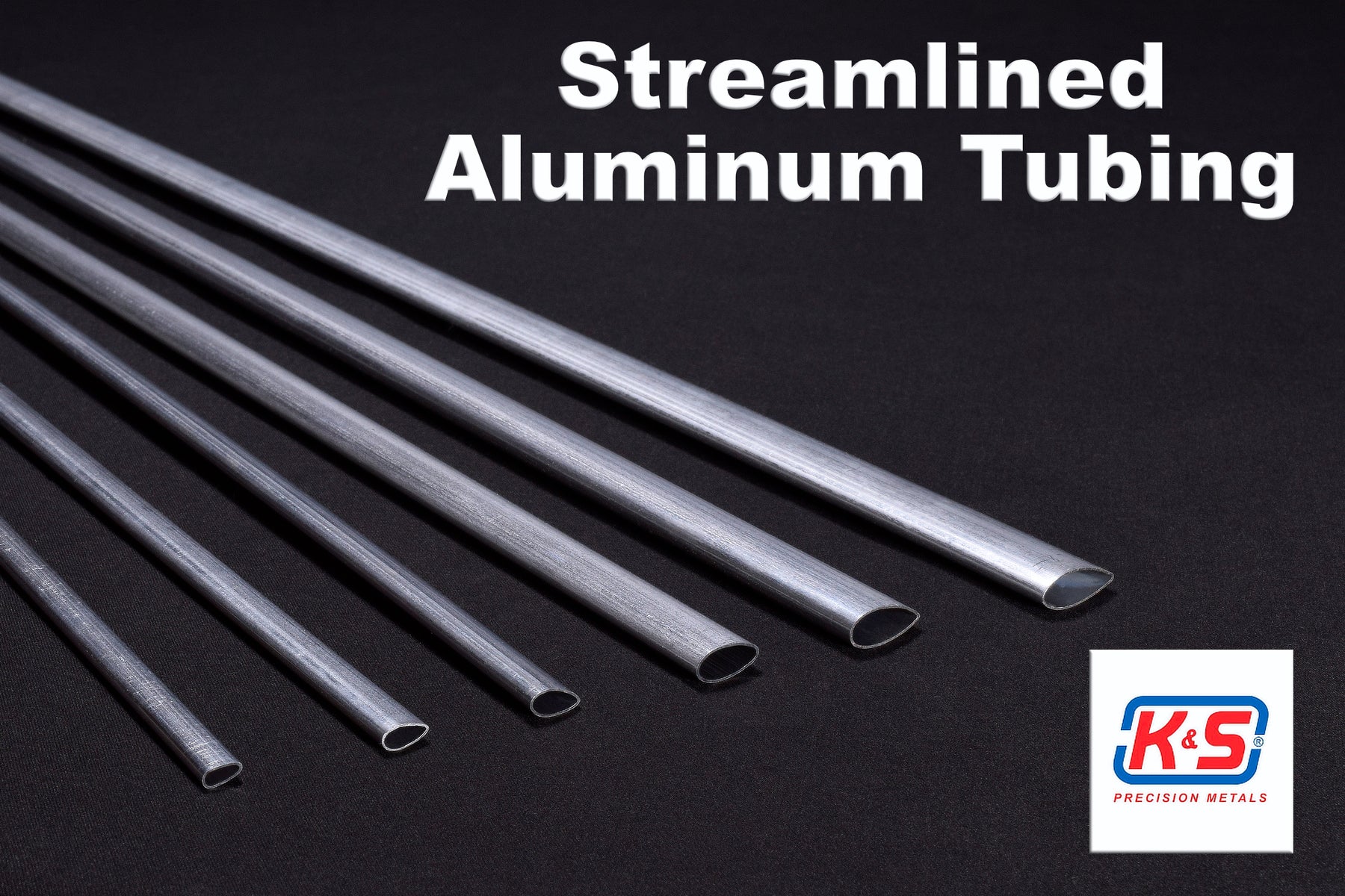 K&S 1/4" Streamlined Aluminum Tube – Aloft Hobbies