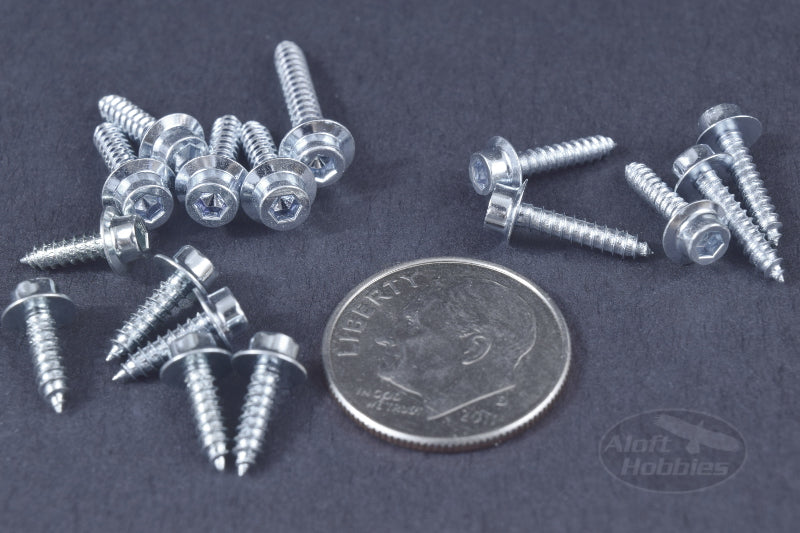 Socket Head Sheet Metal Screw No.3x7/16 50pcs – Aloft Hobbies