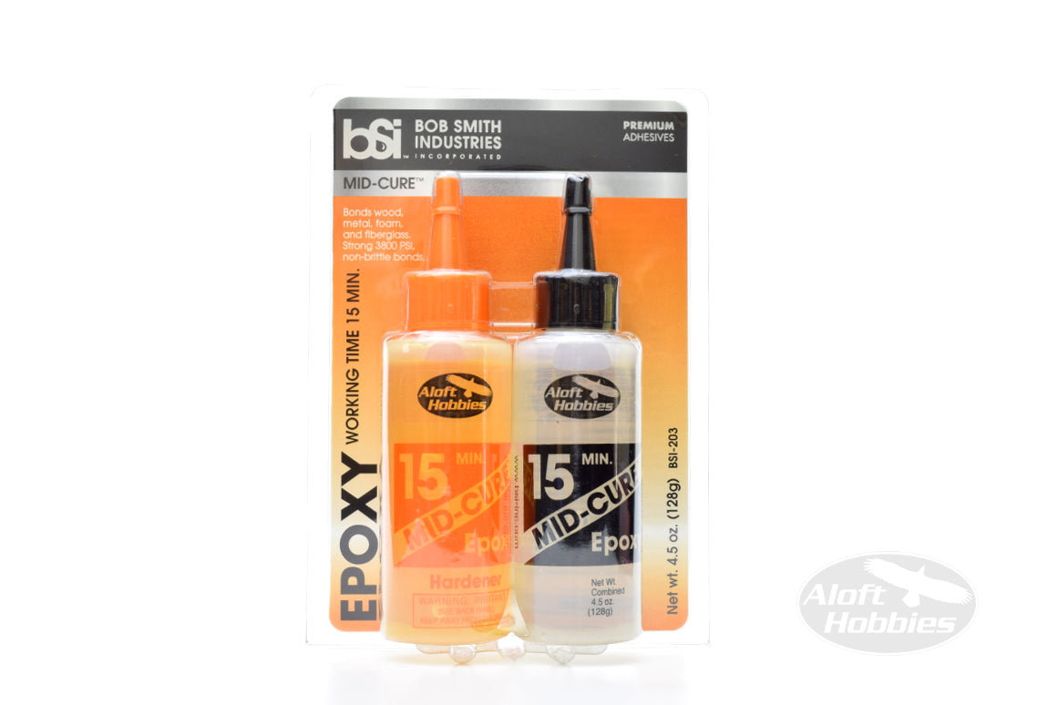 Mid-Cure 15 min. Epoxy 4.5oz. – Aloft Hobbies